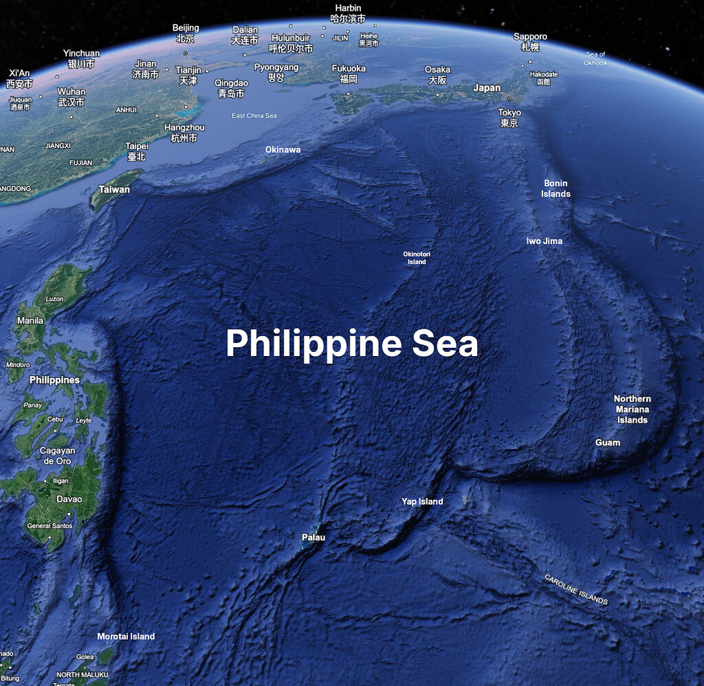 How the Philippine Sea got its name--or a view of the Philippine Sea ...