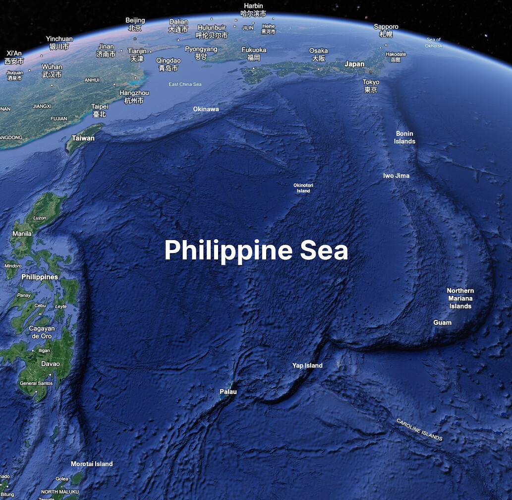 How the Philippine Sea got its name--or a view of the Philippine Sea ...