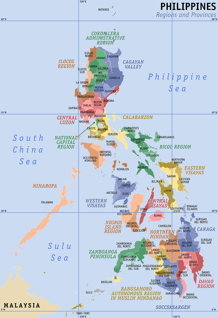 Regions of the Philippines - Wiki - Timog BBS